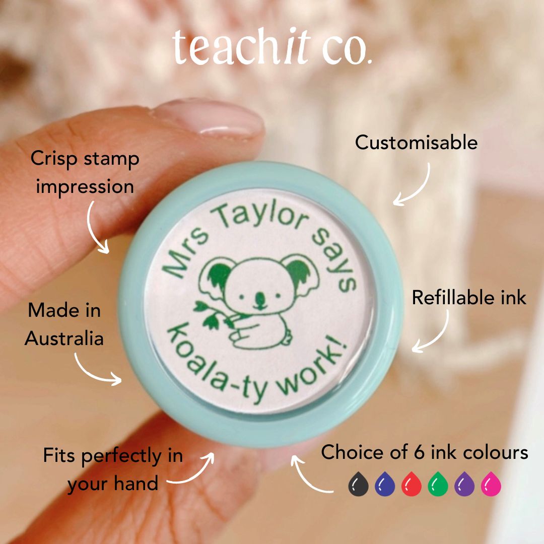 Teachit Co: Custom teacher stamps and stickers that make a difference – Education Australia